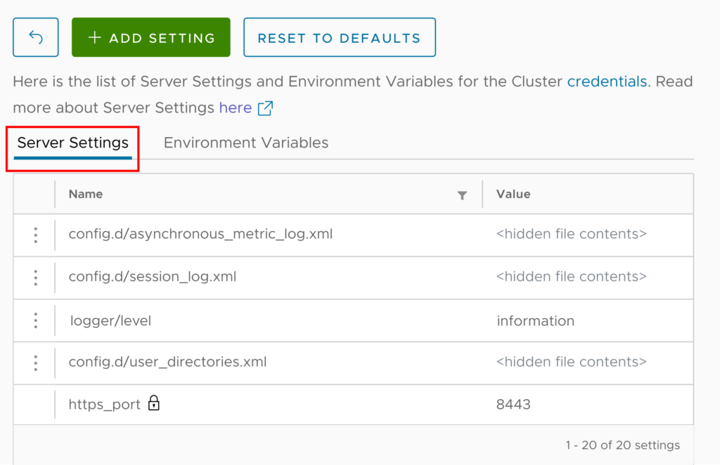 Using Kubernetes Secrets and Environment Variables in Altinity.Cloud ...