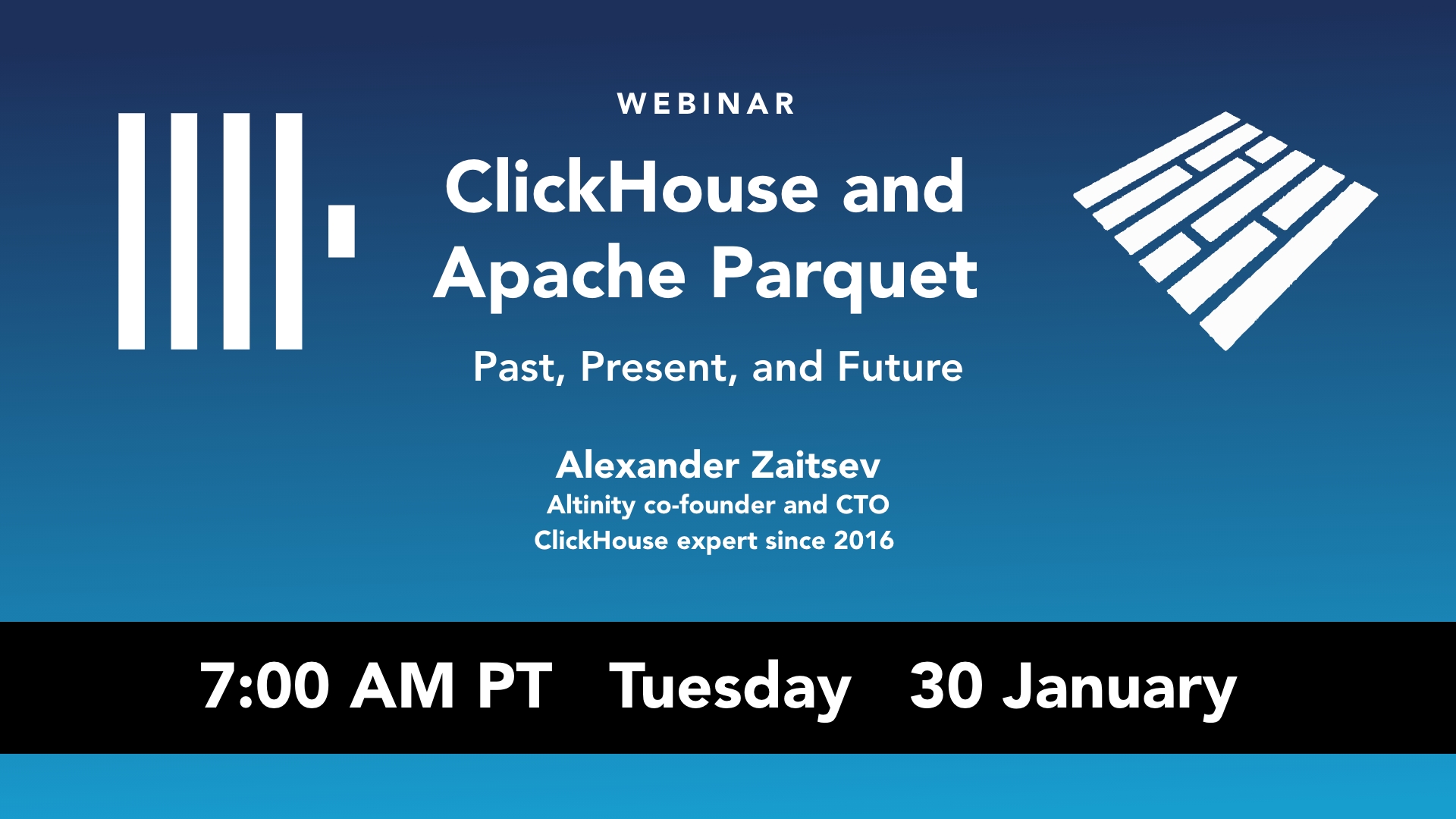ClickHouse® and Apache Parquet: Past, Present, and Future - Altinity | Run open source ...